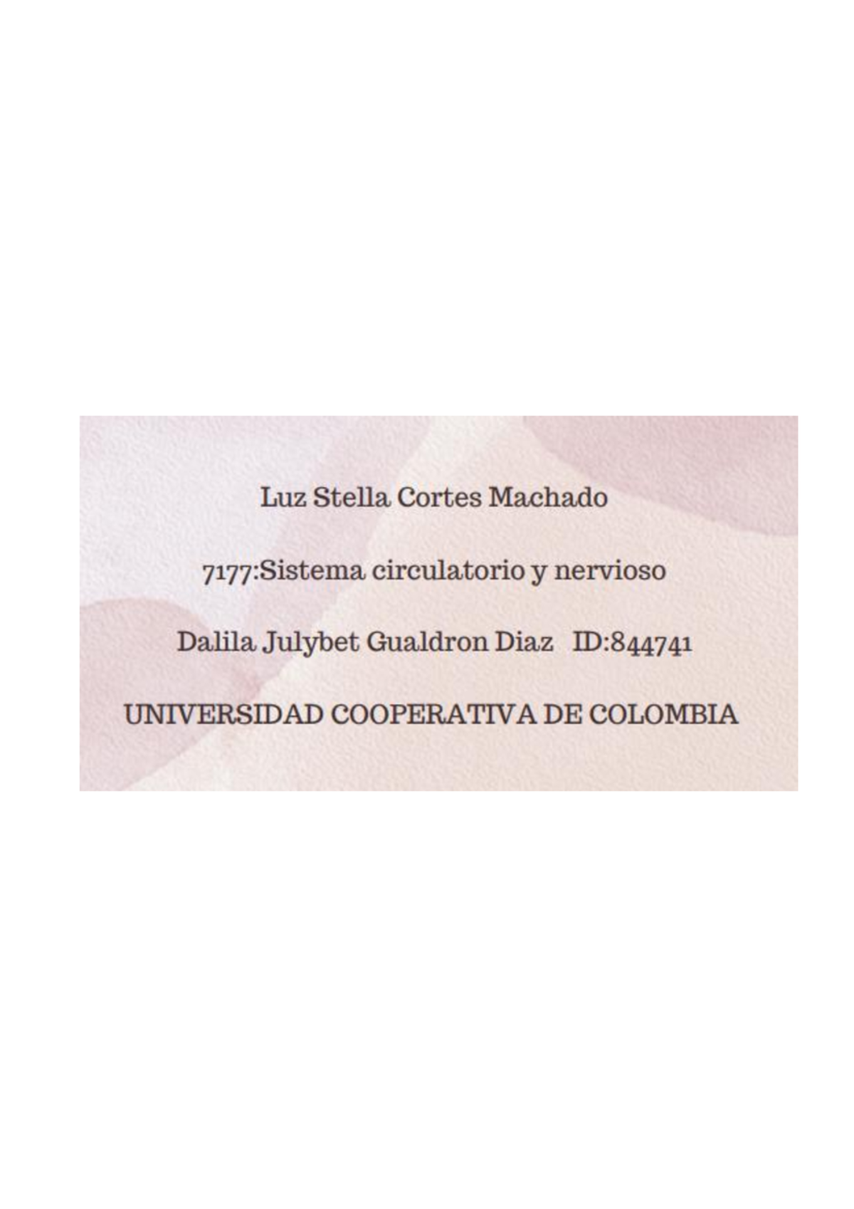 Anatomia 31 - Luz Stella Cortes Machado 7177:Sistema circulatorio y ...