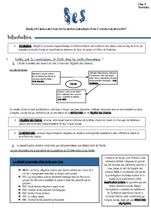 CH1 Sources & défis de la croissance éco - ÉCONOMIE- CHAPITRE 1 Quelles sont les sources et ...