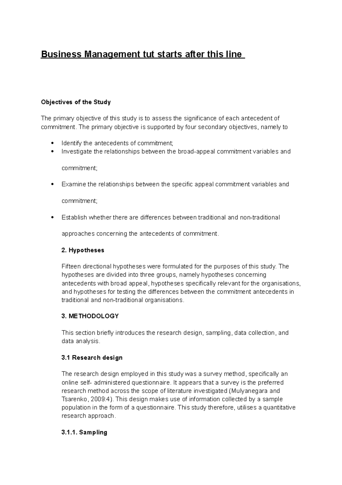 Business Management tut edited - Business Management tut starts after ...