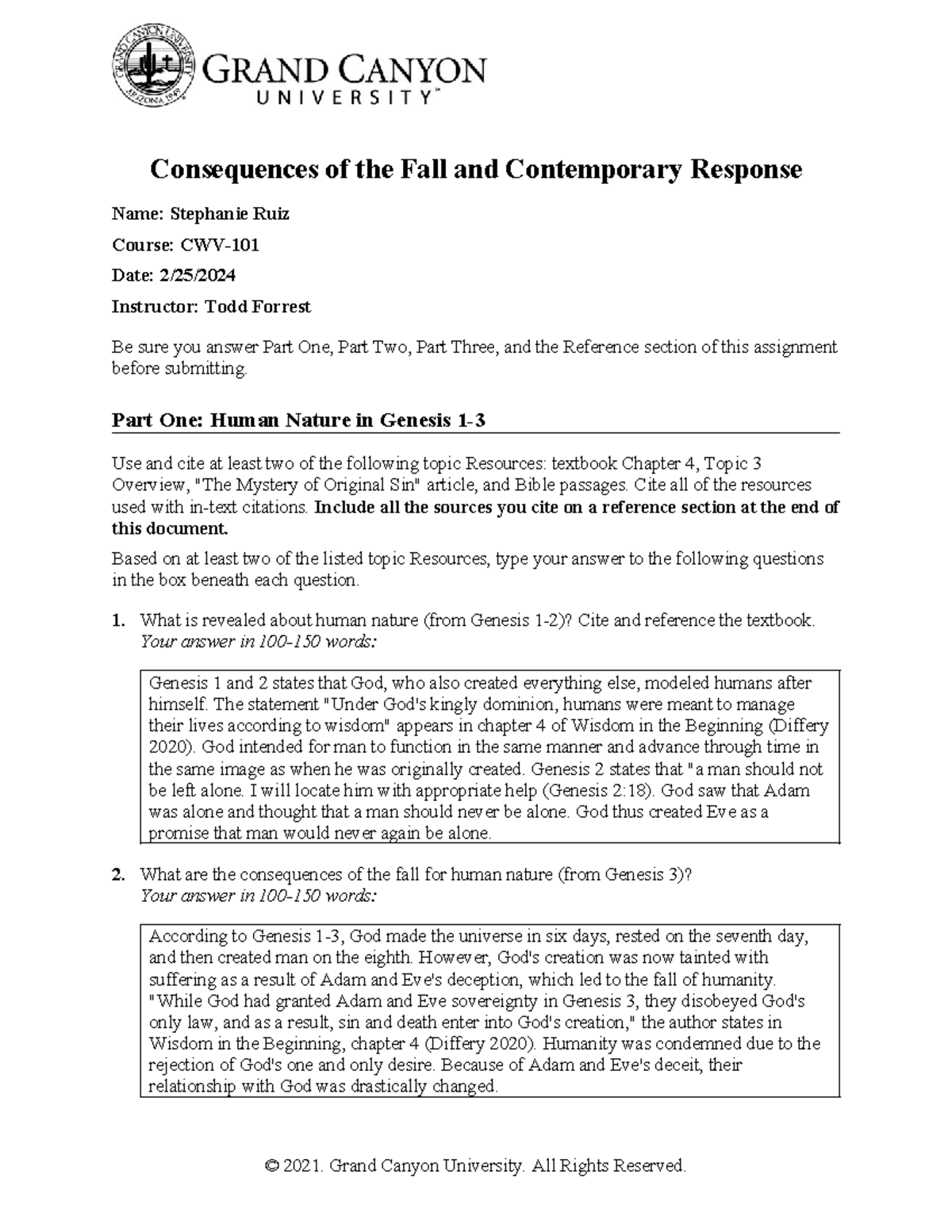 CWV 101 301 RS T3Conseq Of The Fall Contemporary Response Online ...
