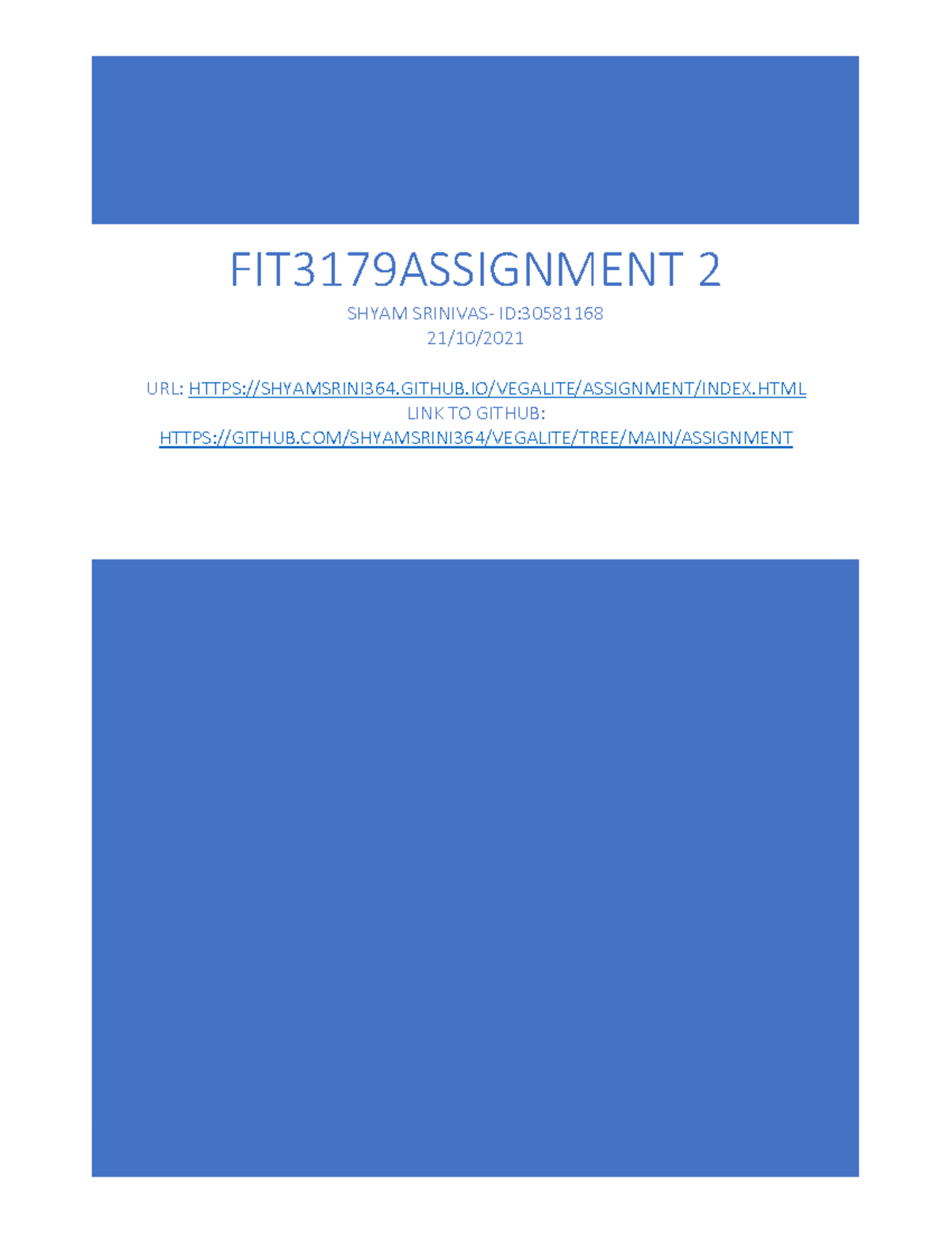 FIT3179-Assignment 2 - Assignment 2 for Data Visualisation which ...