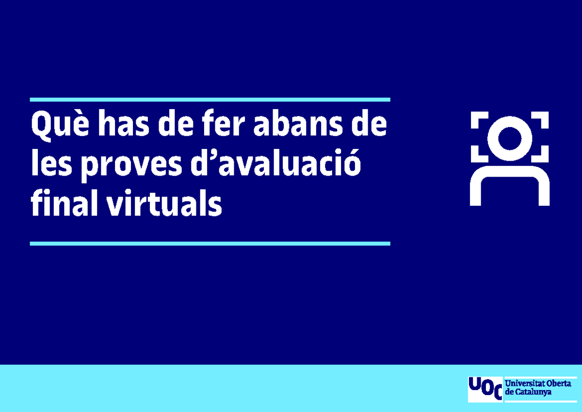 Abans Proves Finals - Què has de fer abans de les proves d’avaluació final virtuals Les proves ...