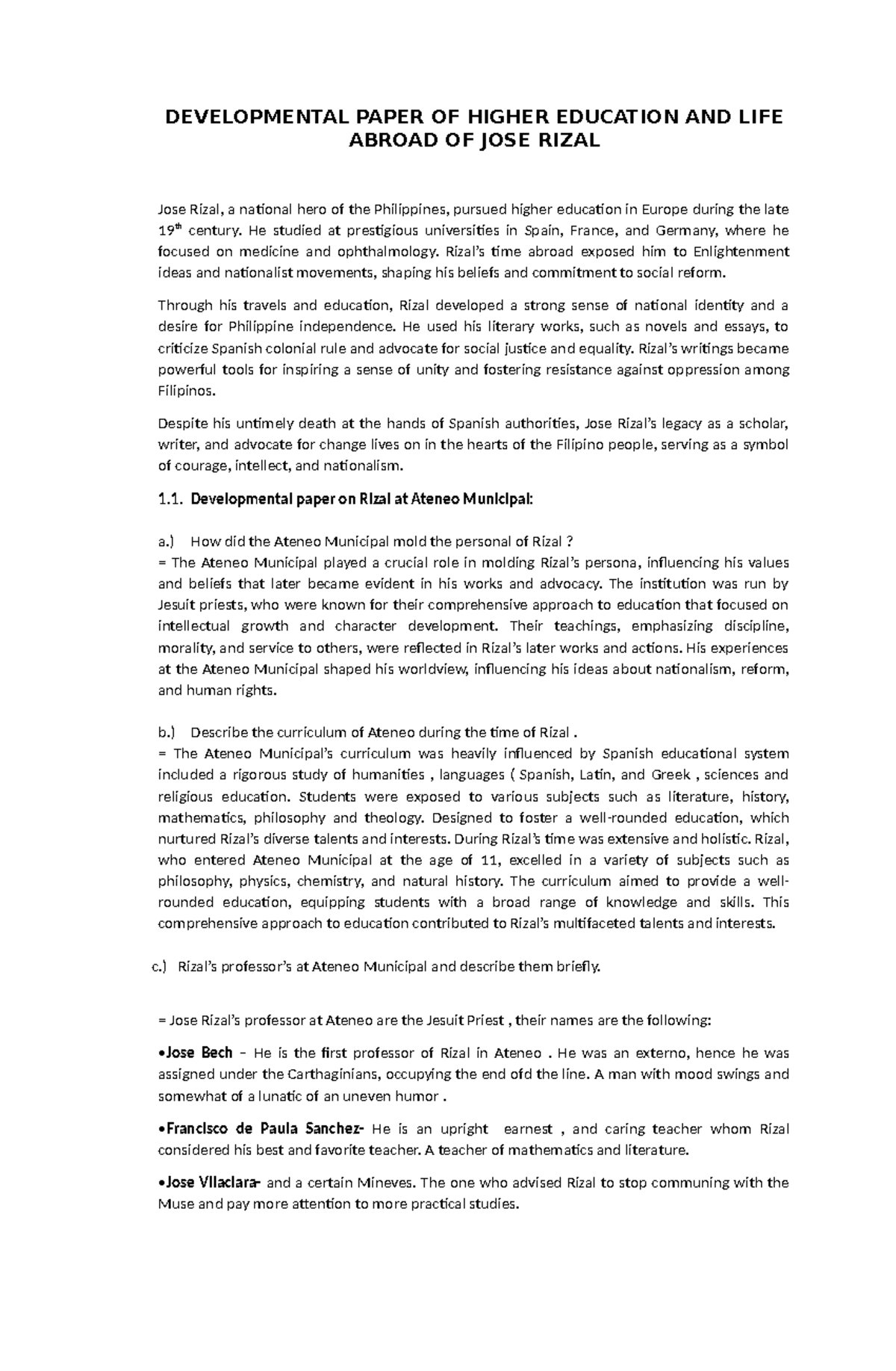 Group D Butalid and Caballes - DEVELOPMENTAL PAPER OF HIGHER EDUCATION ...