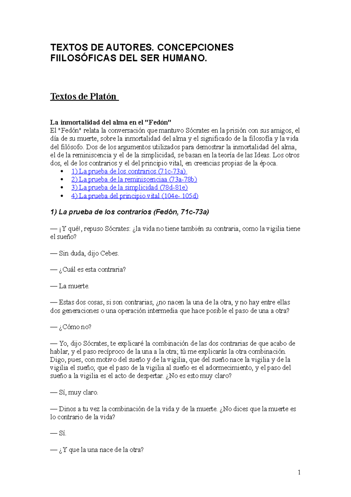 Textos de autores del tema 5 - TEXTOS DE AUTORES. CONCEPCIONES ...