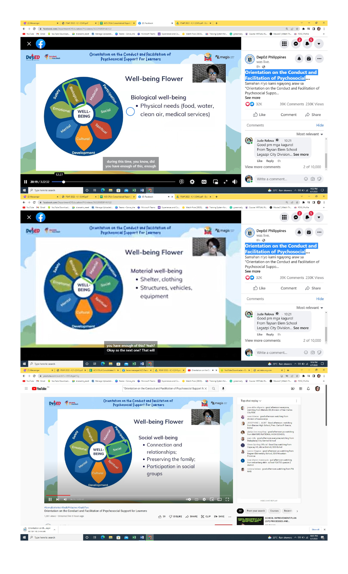 Conduct and Facilitation OF Psychosocial Support for Learners ...