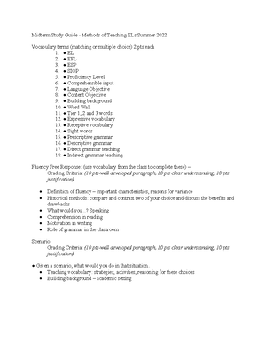 Interactive Word Walls Science Scope for MLG 453 ...
