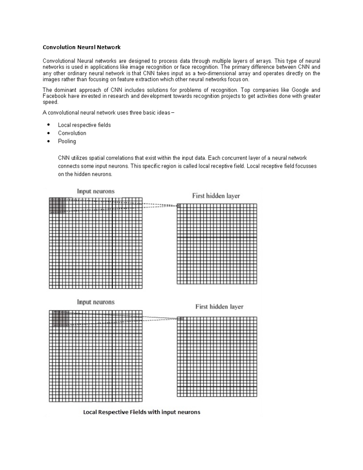 Amlm3 - Advanced machine learning model notes - Convolution Neural ...