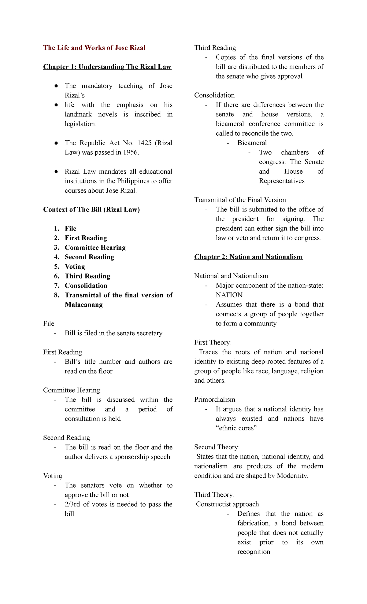 The Life and Works of Jose Rizal 1 - The Life and Works of Jose Rizal ...