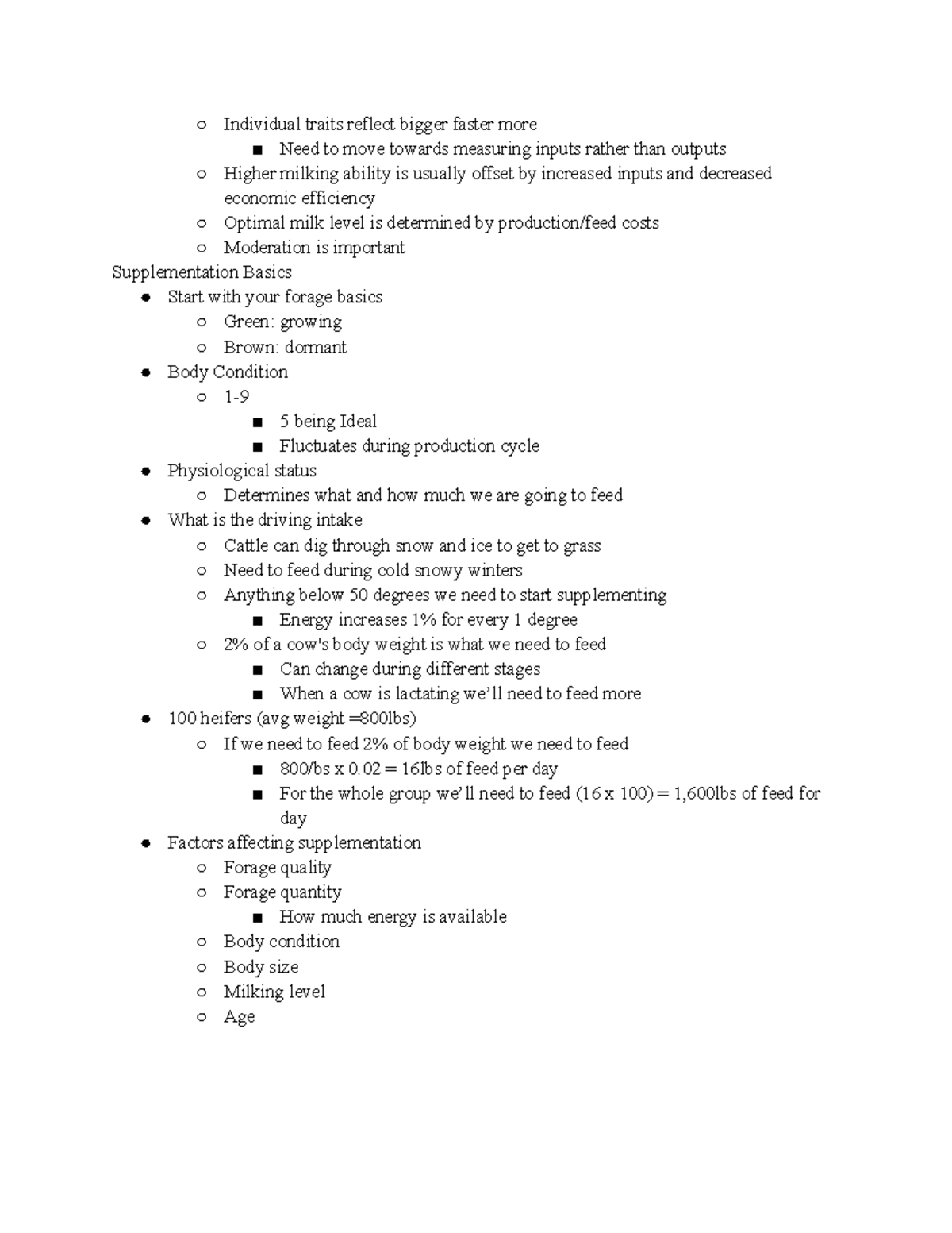 ASCI 311 Advanced Beef-2 11-20 - Individual traits reflect bigger ...