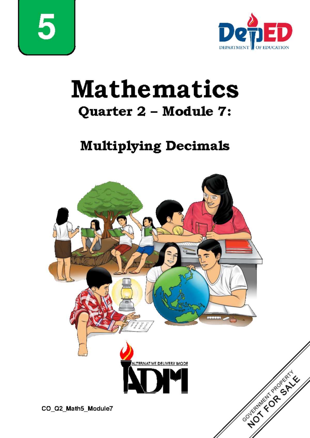 Math5 q2 mod7 Multiplying Decimals v2 - Mathematics Quarter 2 – Module ...
