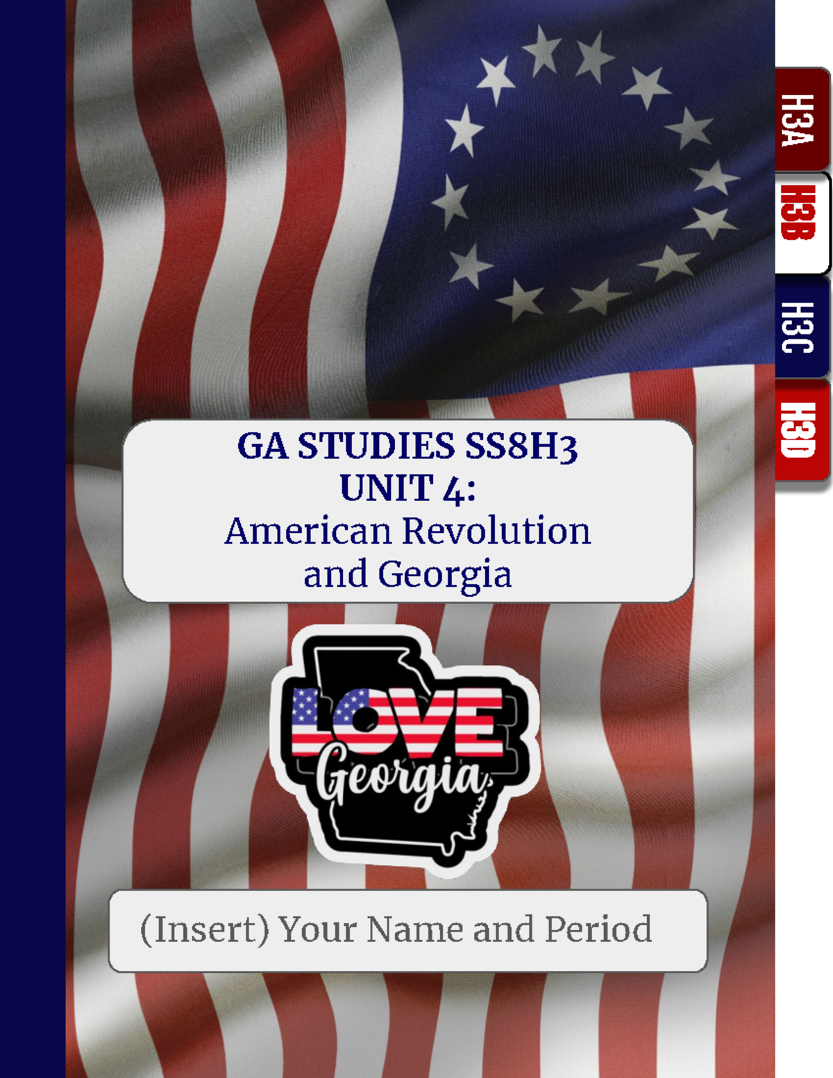 Copy of Shared SS8H3 Interactive Notebook - H3D H3C H3B H3A ####### GA ...