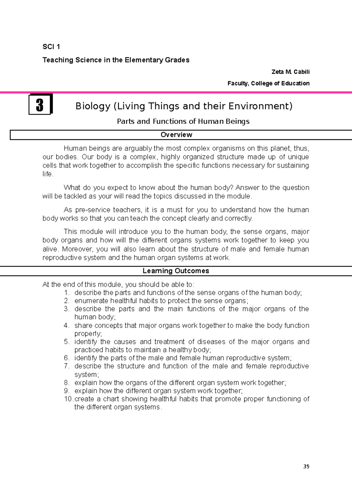 Science-Module-3 - asdsaasdas - SCI 1 Teaching Science in the ...