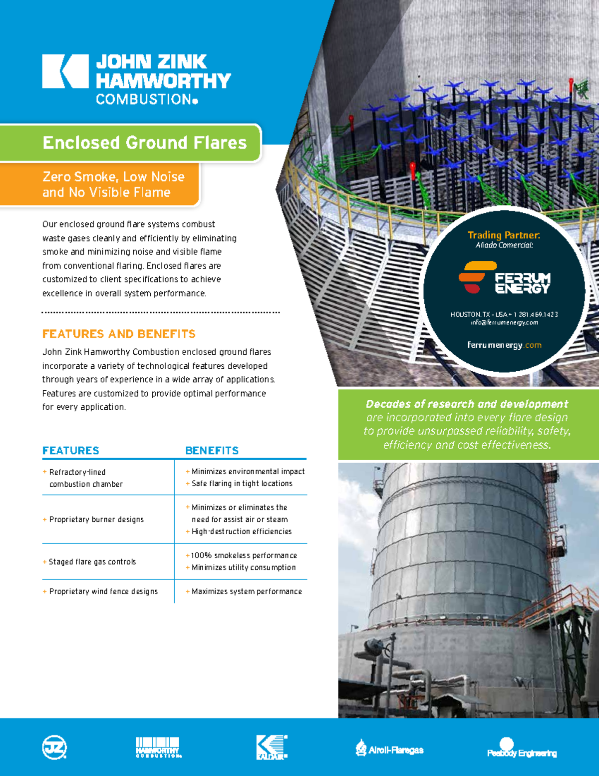 Catalogo Enclosed Ground Flares - Our enclosed ground flare systems ...