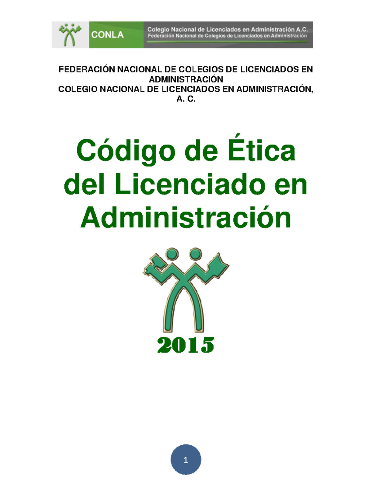 Codigo DE Etica Conla 2015 - FEDERACIÓN NACIONAL DE COLEGIOS DE ...