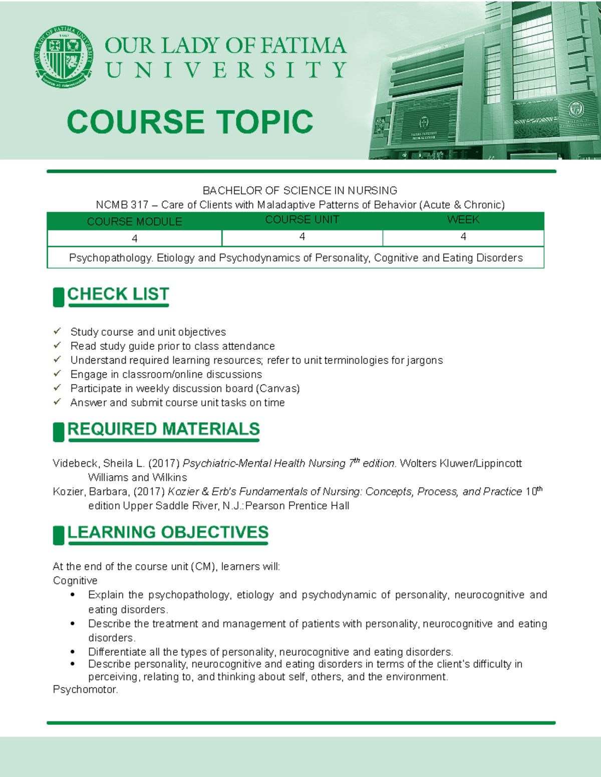WEEK+4+Module-Psychopathology%2C+Etiology+and+Psychodynamic+of ...