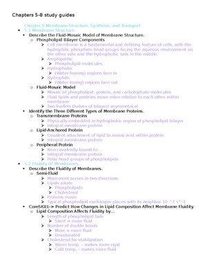 Bio 1013- Exam 1 Study Guide - Bio 1013- Exam 1 Study Guide Biology ...