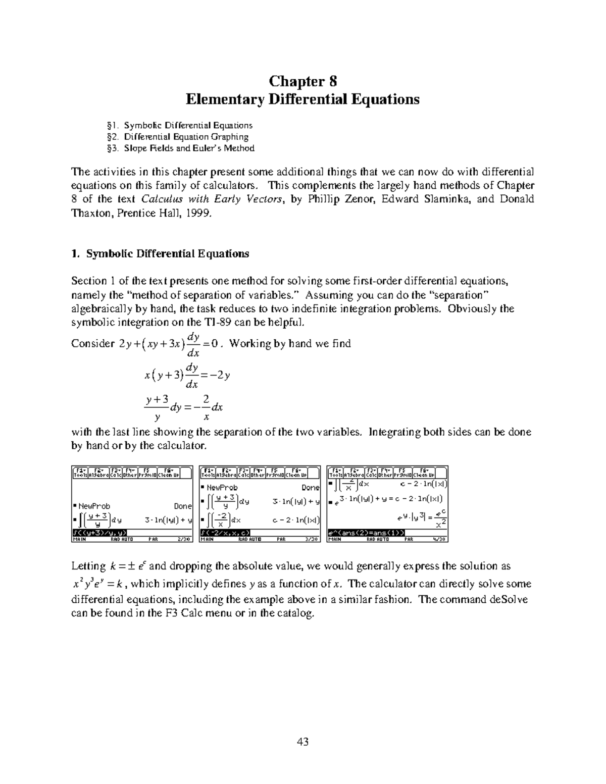 Math 1700 tutorial 8 - Chapter 8 Elementary Differential Equations §1 ...