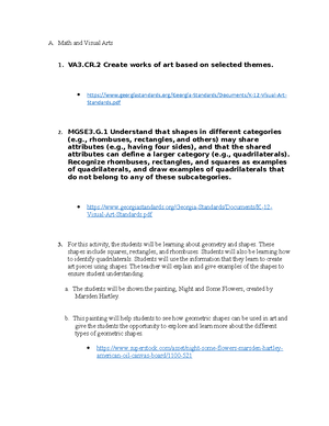 C105 task 1 - C105 - Ali Dennison Task 1 7/10/ Grade level- First Grade ...