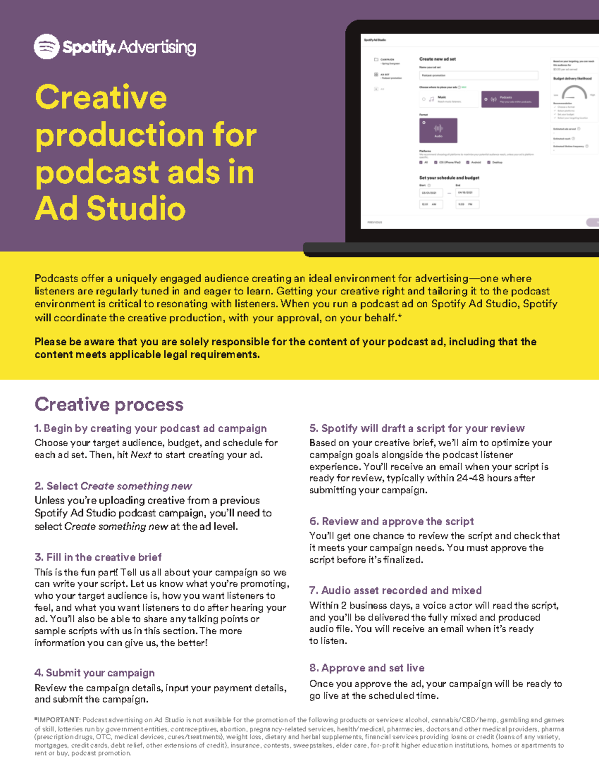 Creative Production for Podcasts on Ad Studio - Creative production for ...