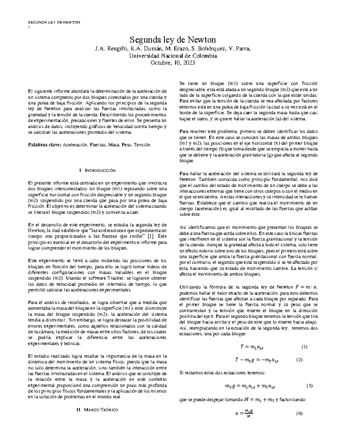 informe-1-guia-5-segunda-ley-de-newton-1-segunda-ley-de-newton-j