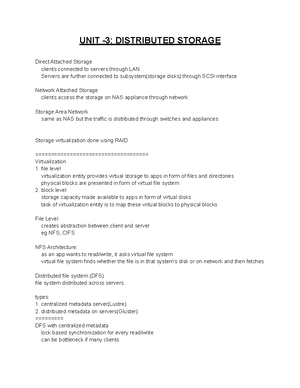 Unit 1 - Cloud Programming Models - UNIT -1: CLOUD PROGRAMMING MODELS ...