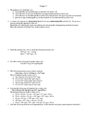 Chapter 21 - Practice worksheets - Chapter 21 Of the following nuclides ...