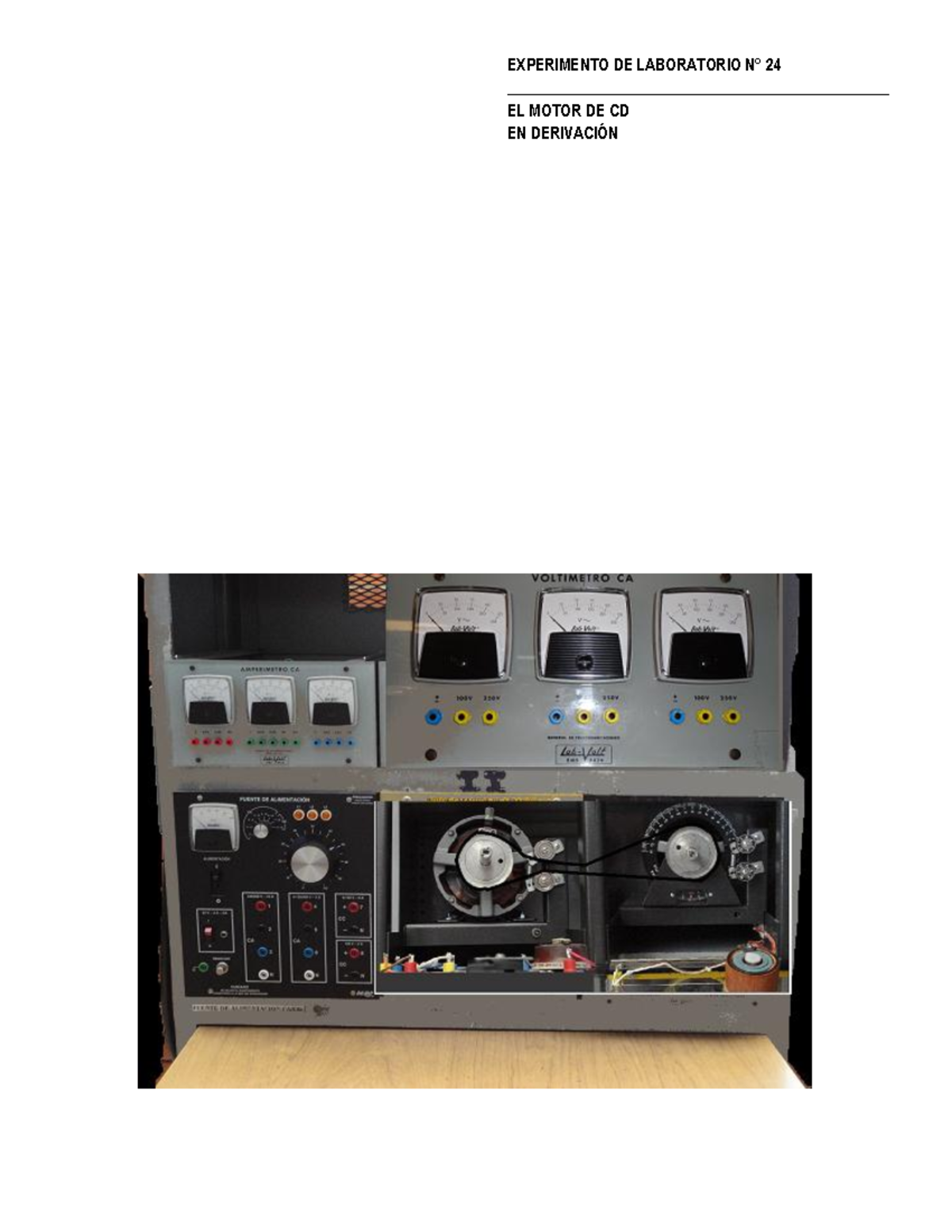 Pdfcoffee.com experimento-24-de-motores-cd-3-pdf-free - EXPERIMENTO DE ...