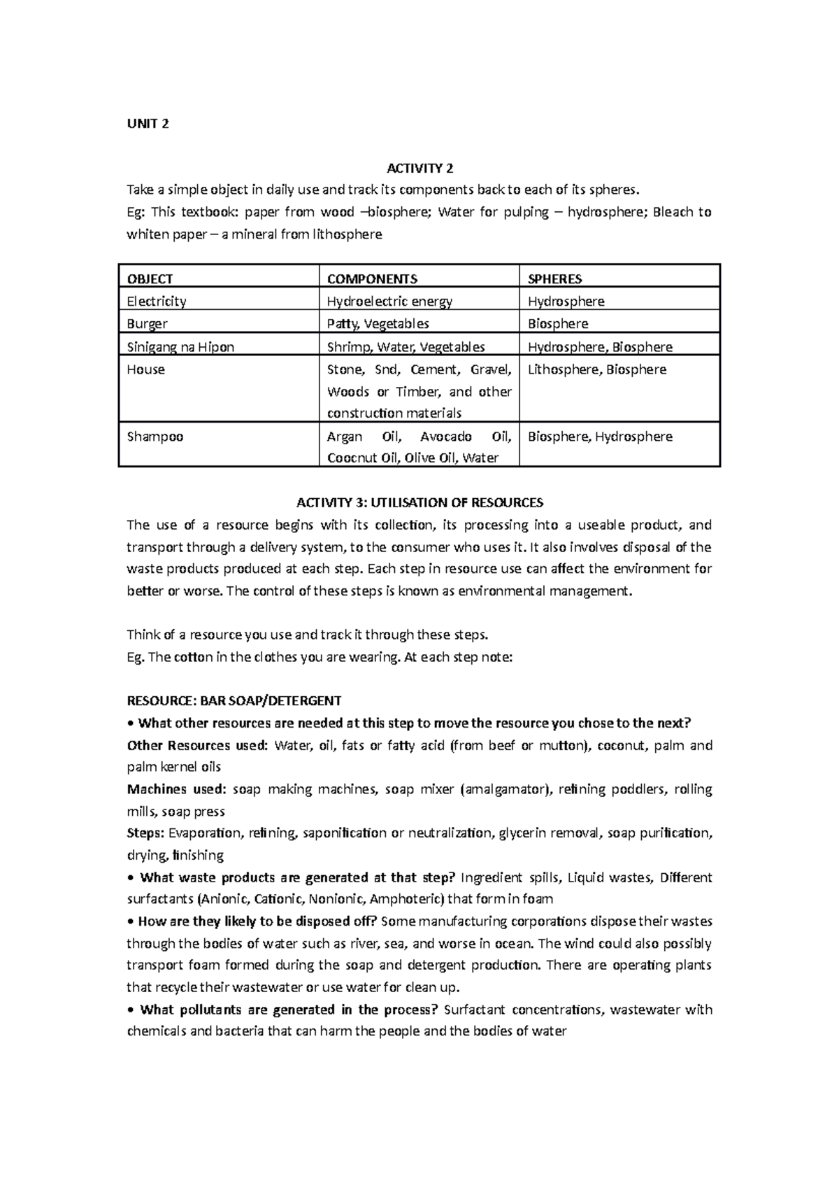 UNIT 2 GE2 - The symbols that are included in Hexadecimal numbers. - UNIT 2 ACTIVITY 2 Take a ...