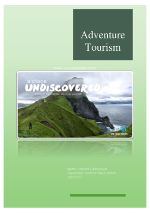 Research Assignment - 1 EFK 120 MODULE ASSIGNMENT: HERITAGE MANAGEMENT AND HERITAGE TOURIST ...