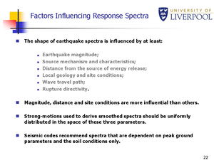 Lecture 5 - CIVE 342 - CIVE Earthquake Engineering Dr Luigi Di Sarno ...