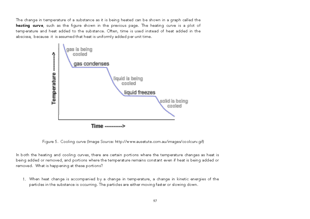 General Chemistry 2 (7) - The change in temperature of a substance as ...
