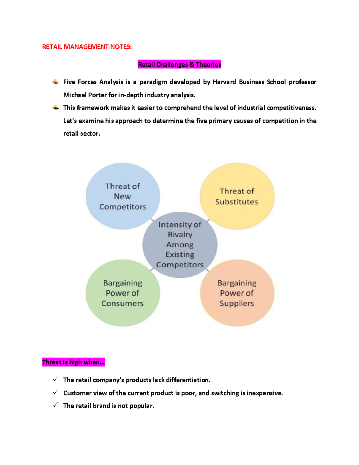 Retail Management - RETAIL MANAGEMENT NOTES: Retail Challenges ...