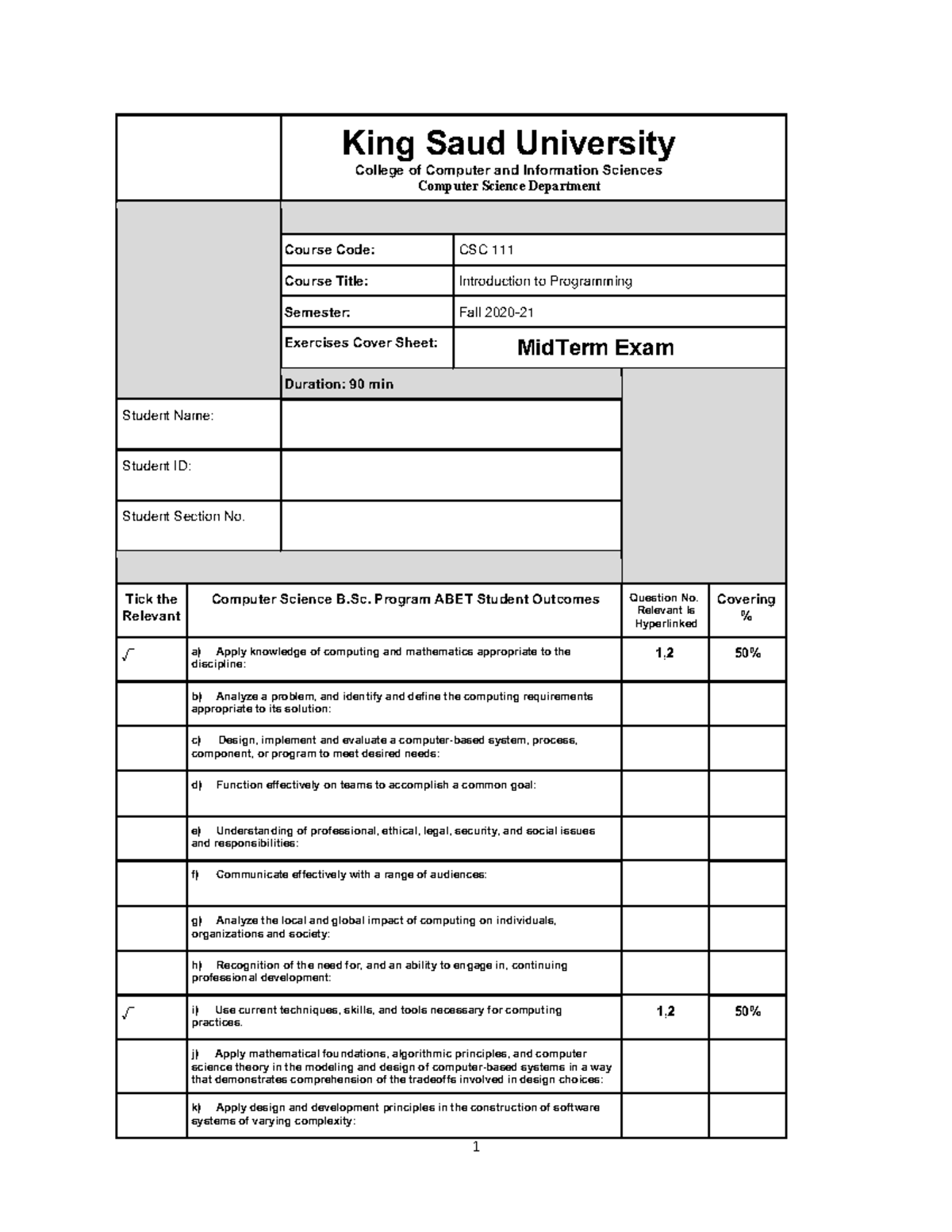 Fall 2020 solution - aafff - King Saud University College of Computer ...