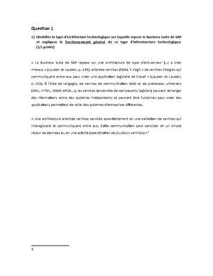 ADM2006 TN3 ADM2006 système d'information de gestion très bonne note A TELUQ - Travail noté 3 ...