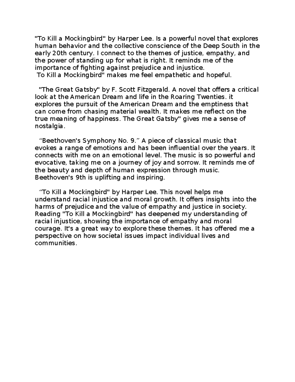 Short Answer Study Guide - "To Kill a Mockingbird" by Harper Lee. Is a ...