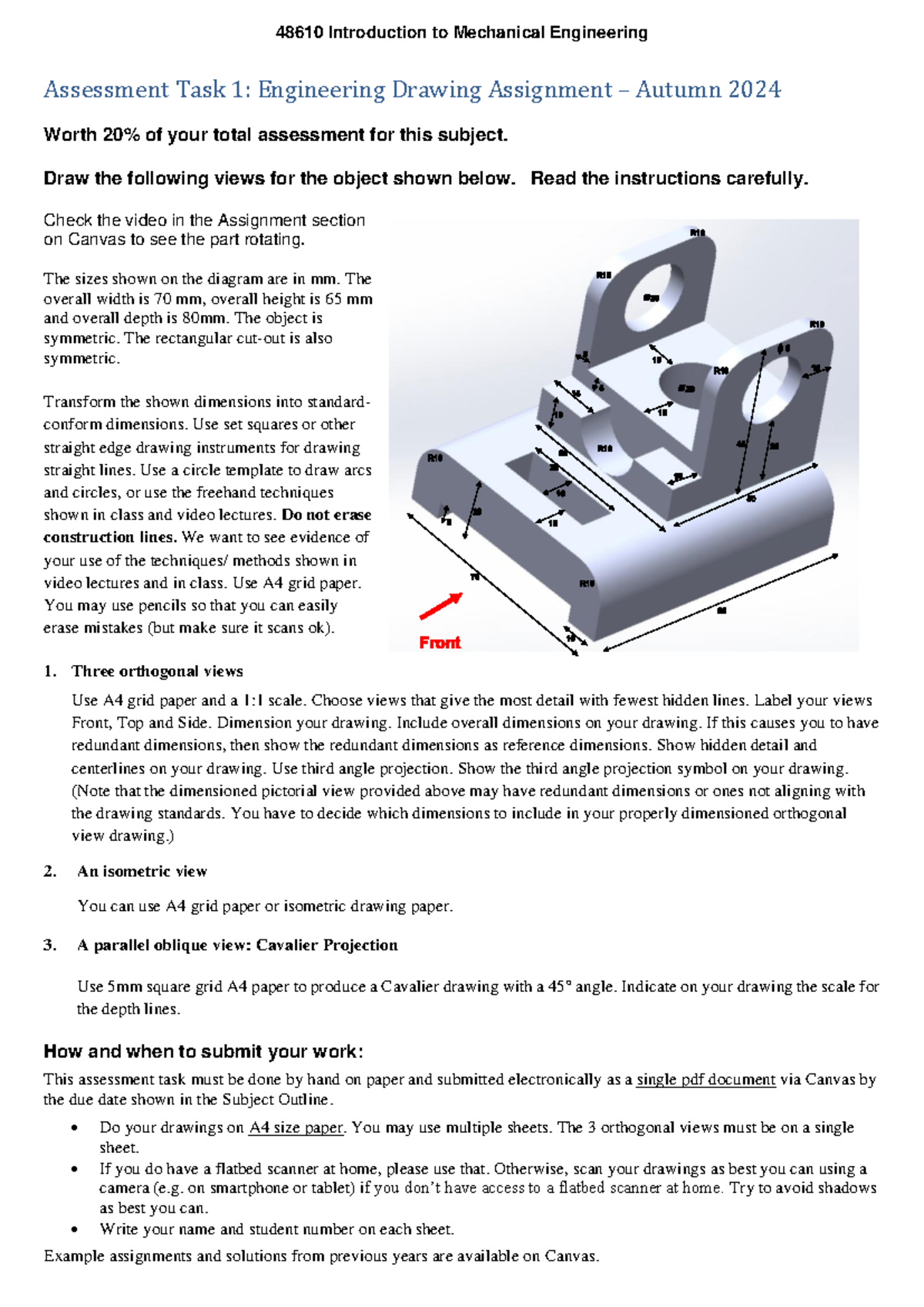 48610 - Assess. 1 - Drawing assessment task 2024 Autumn-1 - 48610 ...
