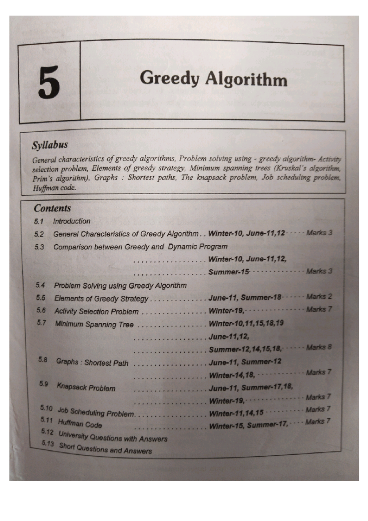 Greedy Algorithms DSA - Practice - 5 Greedy Algorithm Syllabus General ...