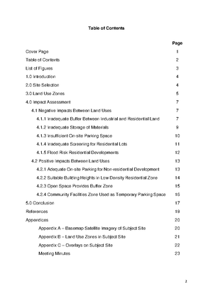 FYP CHAPTER 1 2 - PROGRAMME OF TOWN AND REGIONAL PLANNING, DEPARTMENT OF BUILT ENVIRONMENT ...