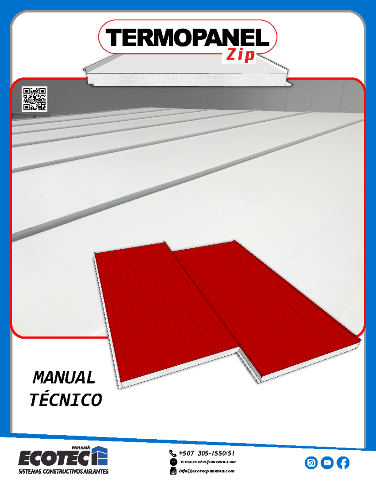 Manual Técnico Termopanel Zip 2022 rev2 - ecotecpanama +507 305-1550/ ...