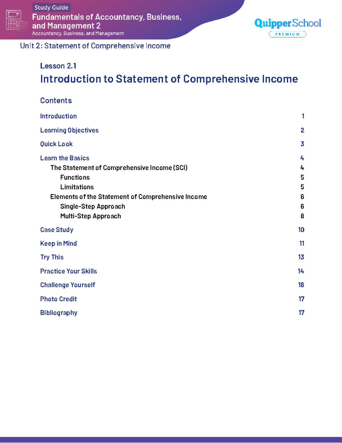 FABM-2-SG-L2-study-guide-to- Answer - Introduction to Statement of ...
