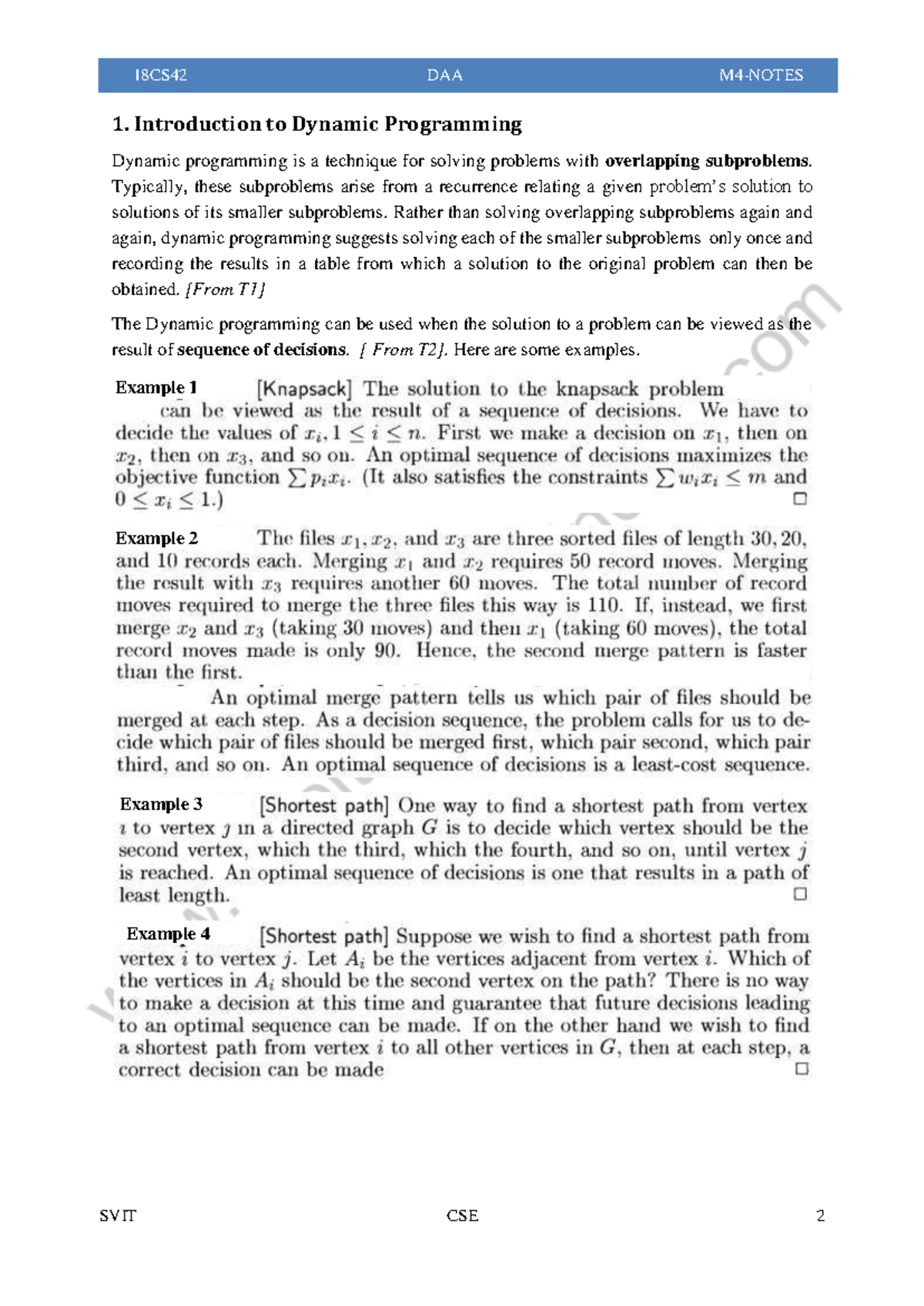 M4 daa-tiepdf - M4 notes - Example 1 1. Introduction to Dynamic ...