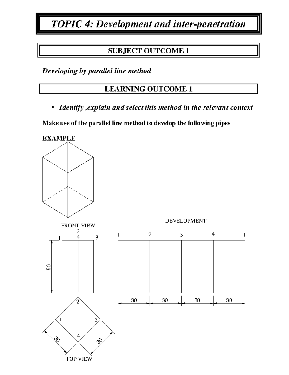Topic 4 - sdaf - TOPIC 4: Development and inter-penetration SUBJECT ...