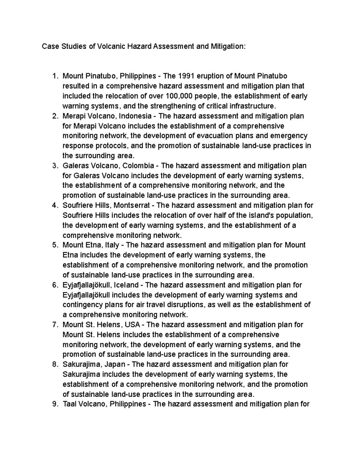 Case Studies of Volcanic Hazard Assessment and Mitigation - Merapi ...