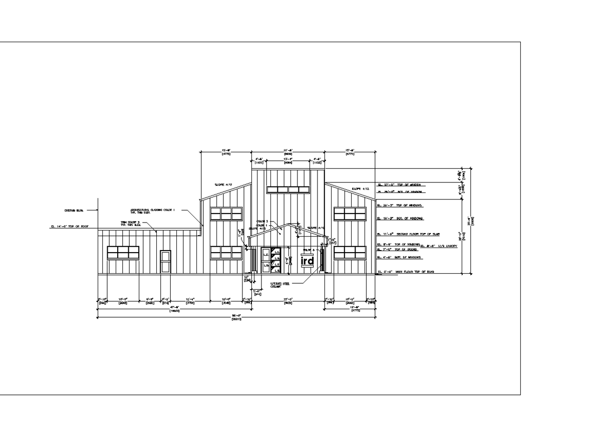 Printlayout 1 - Section of House - Computer - Aided Drafting and Design ...