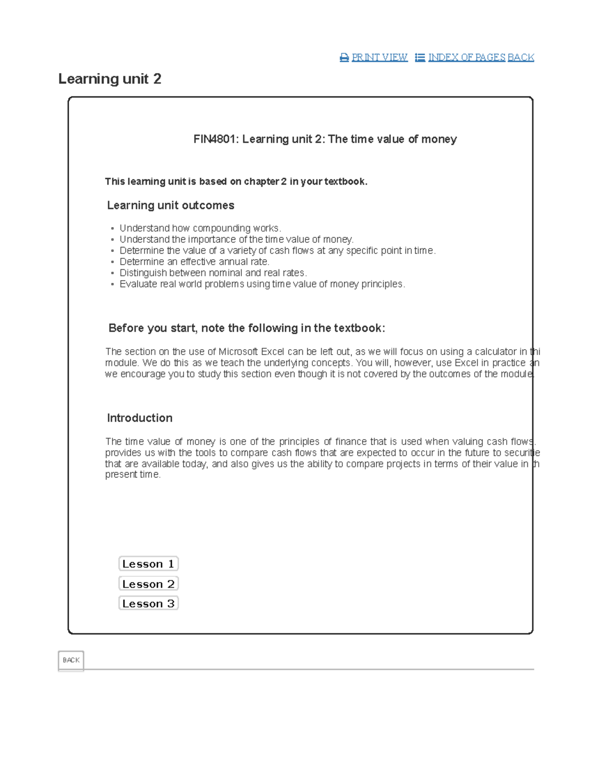 Lesson 2 - Lecture notes week 2 - PRINTVIEW INDEXOFPAGESBACK Learning ...