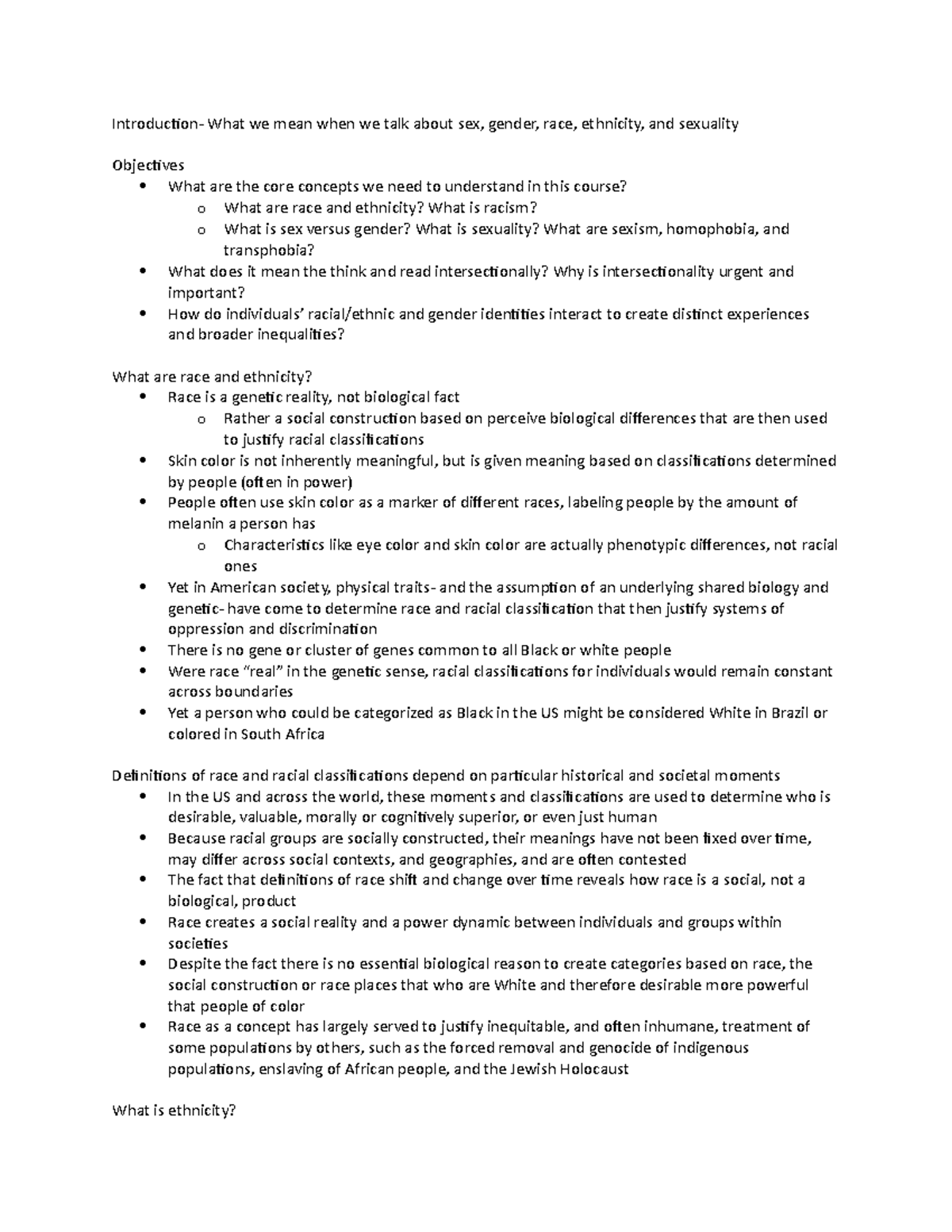 Week 2 - Core Concepts/Introduction to course material - Introduction ...