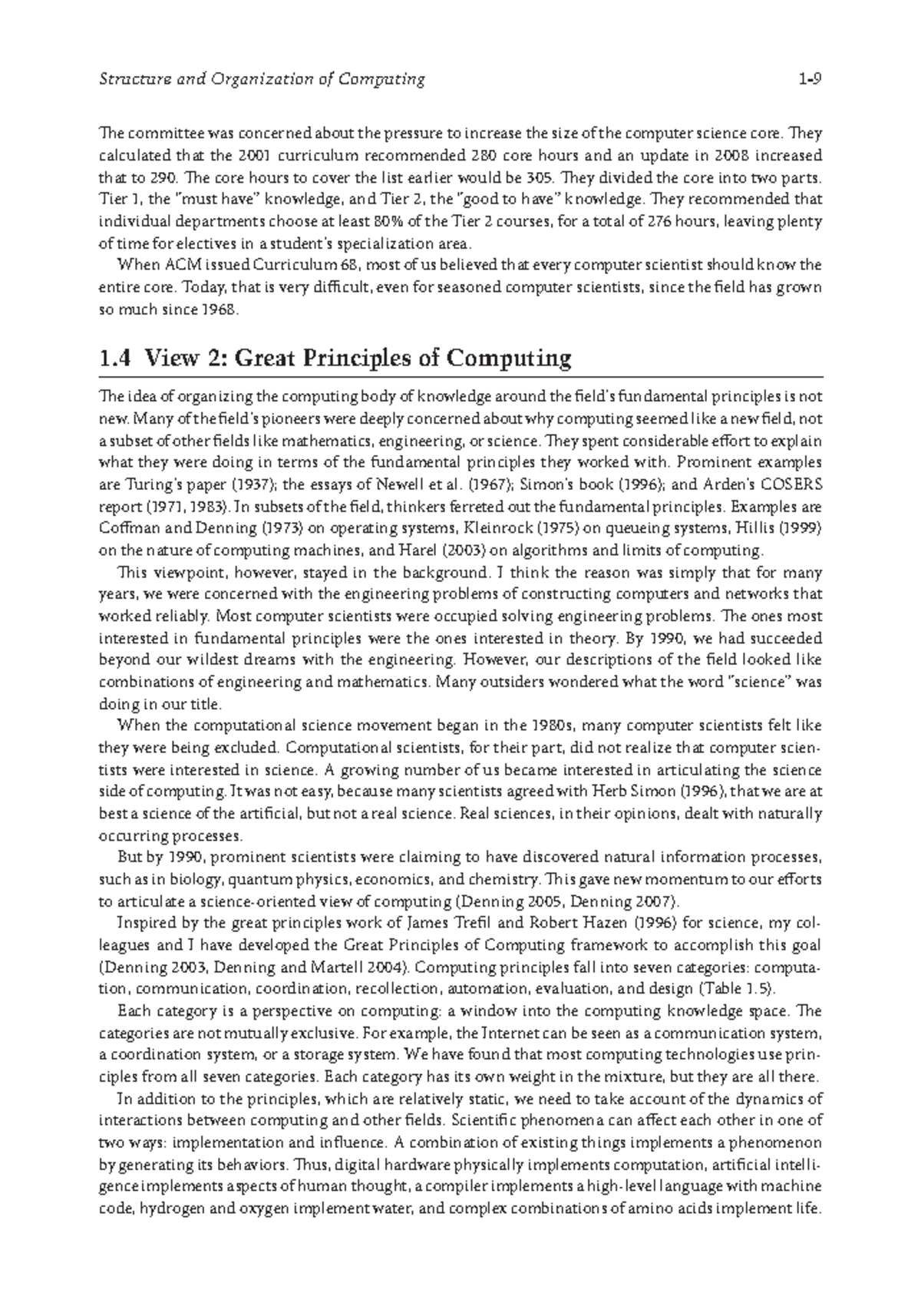 Computing Handbook Cse 25 Structure And Organization Of Computing 1