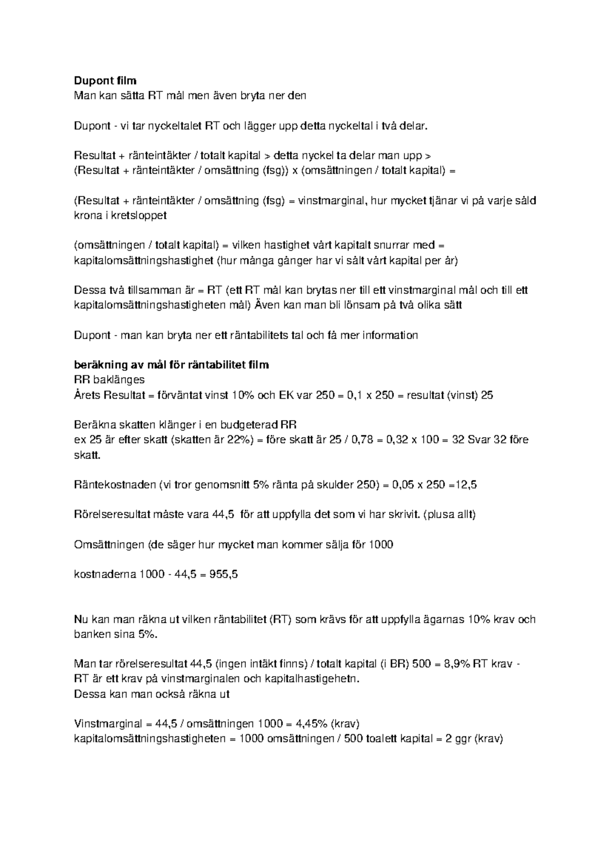 Lektion 4 - FH2100 - Studocu