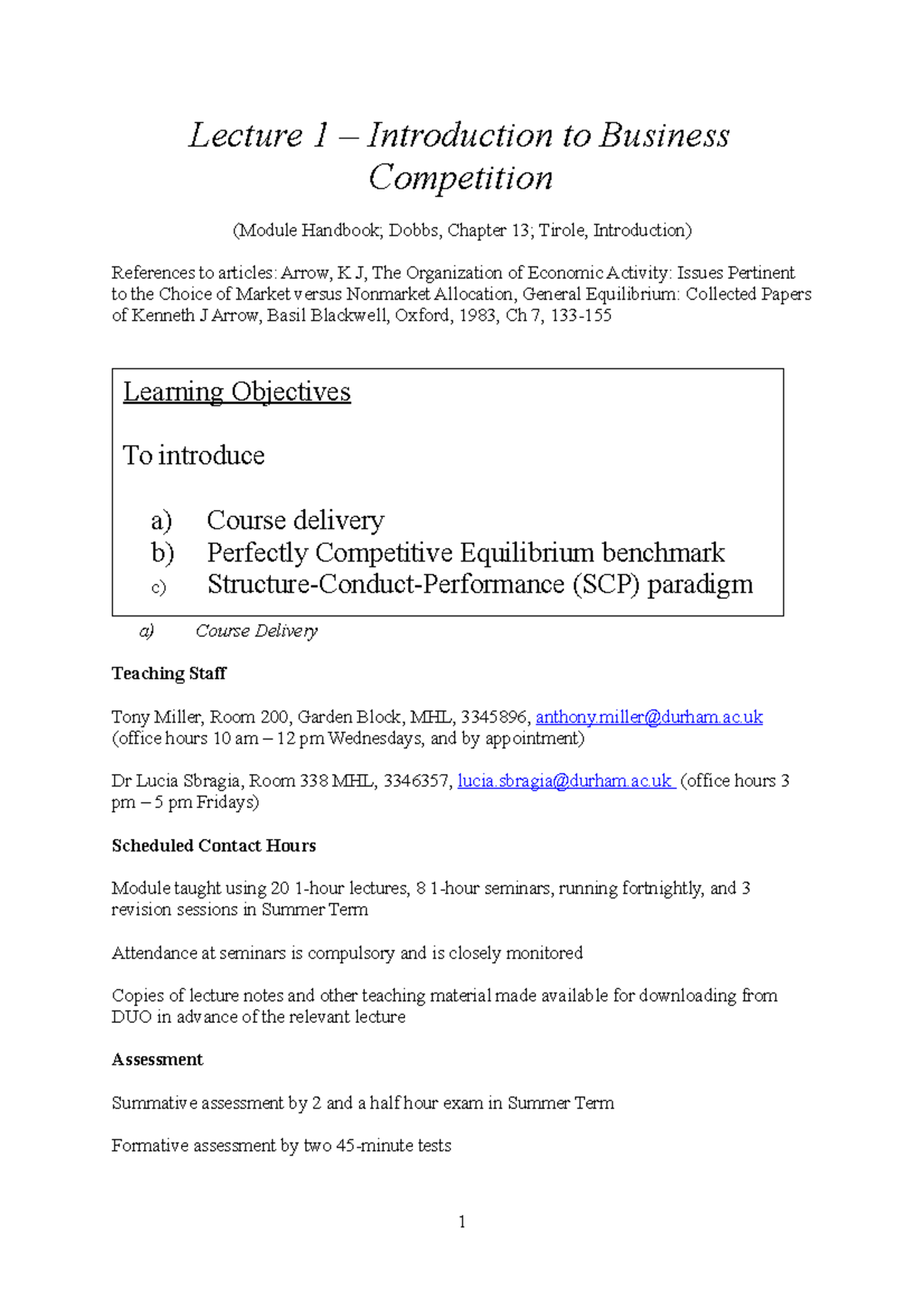 Lecture%201%20-%20Introduction%20to%20Business%20Competition - Lecture ...