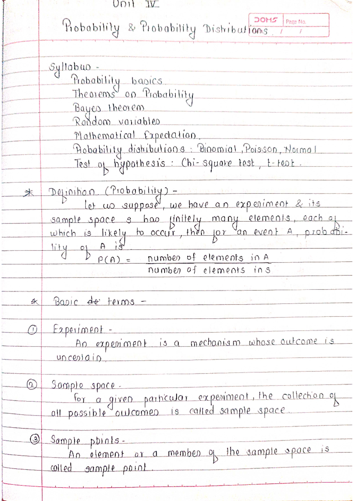Engineering mathematics 3 Unit 4 - computer engineer - Studocu